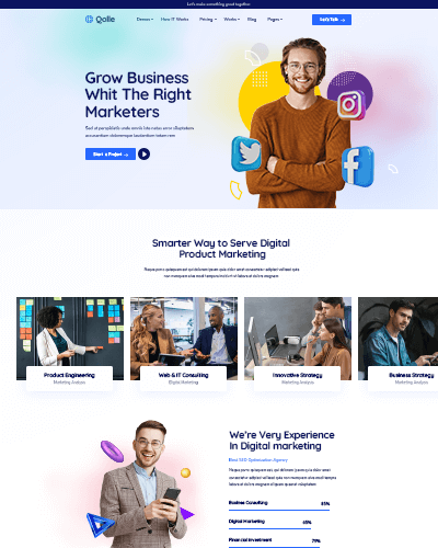 Home3 – One Page – DevExcel IT Solutions